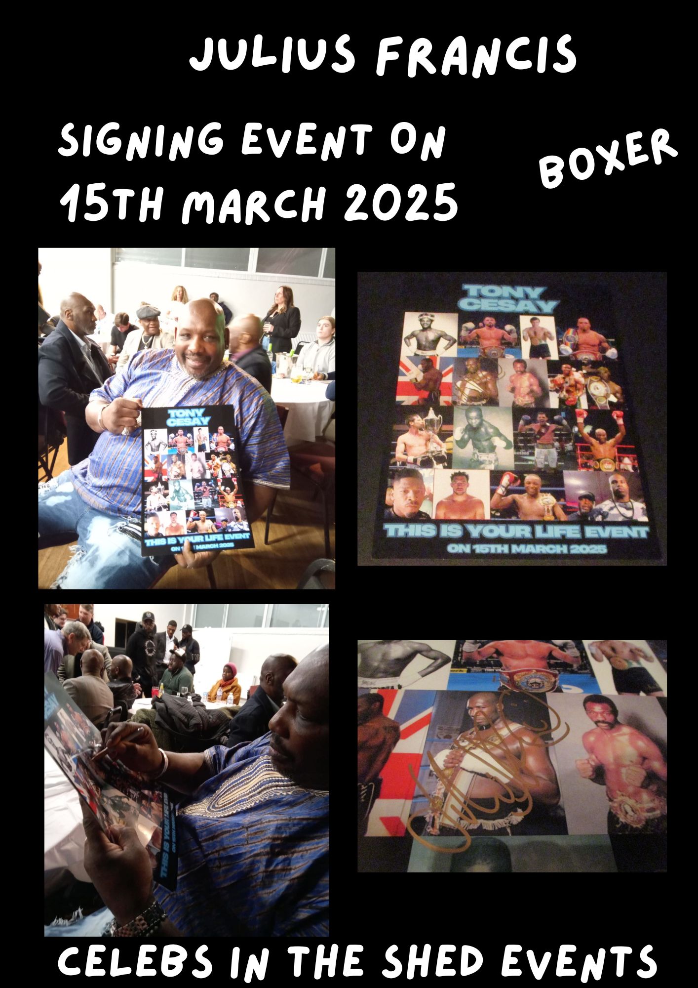 Julius Francis Signing On 15th March 2025